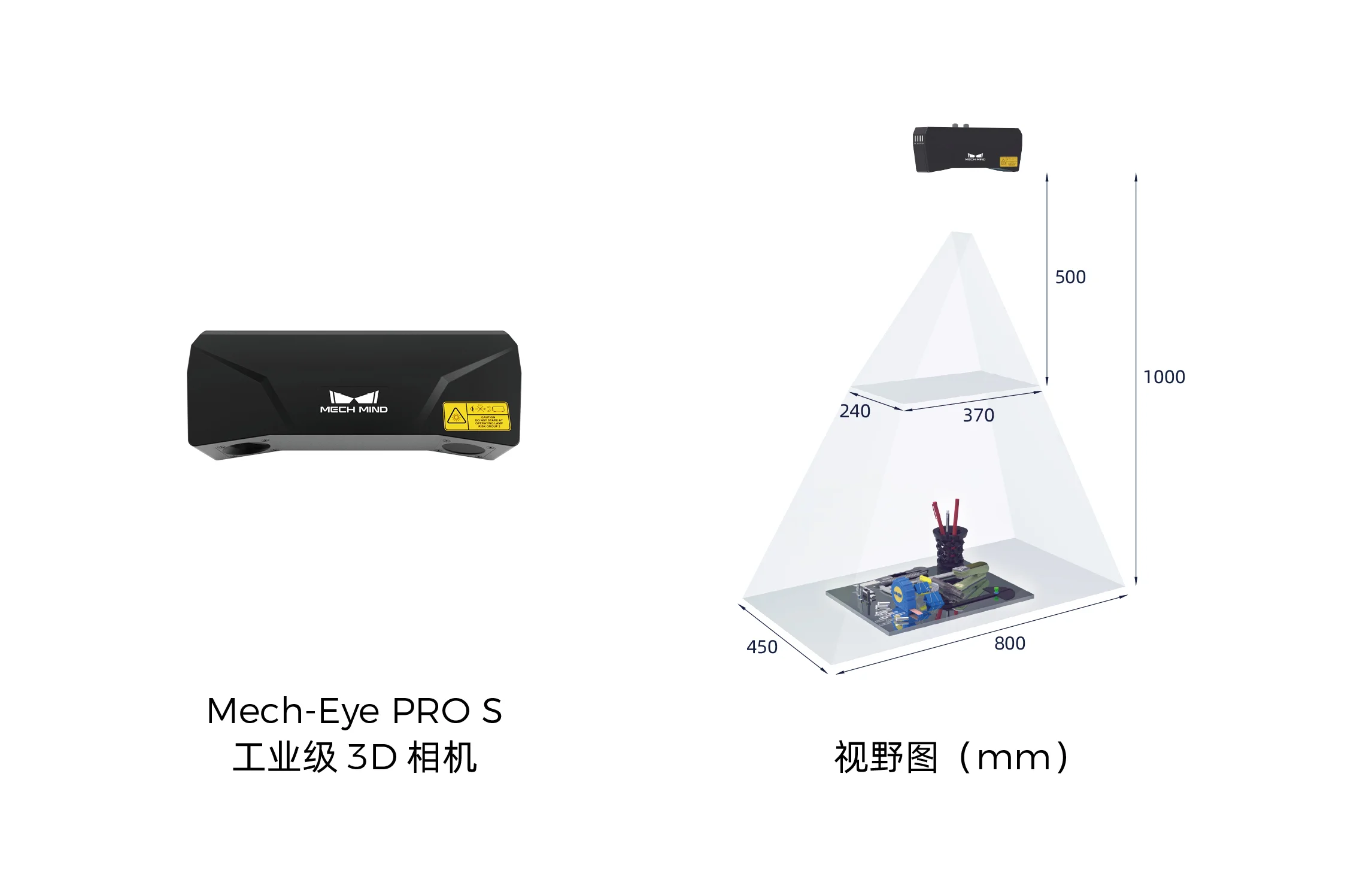 Mech-Eye PRO S工业级3D相机_云岚宗机器人(苏州)有限公司